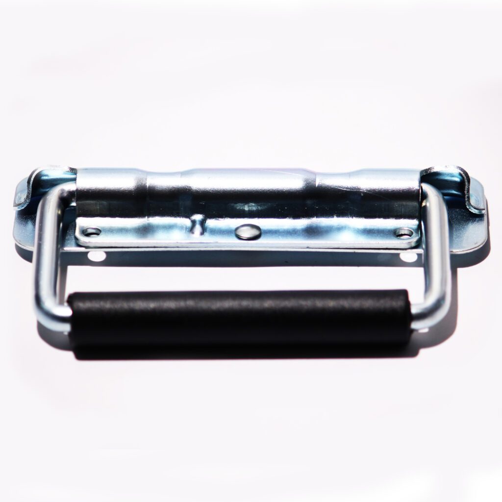 Surface Handles Spring Loaded - Zinc Plated Steel - Star Case